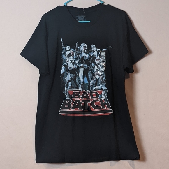 Star Wars | Shirts | Star Wars The Bad Batch Clones Black Graphic ...